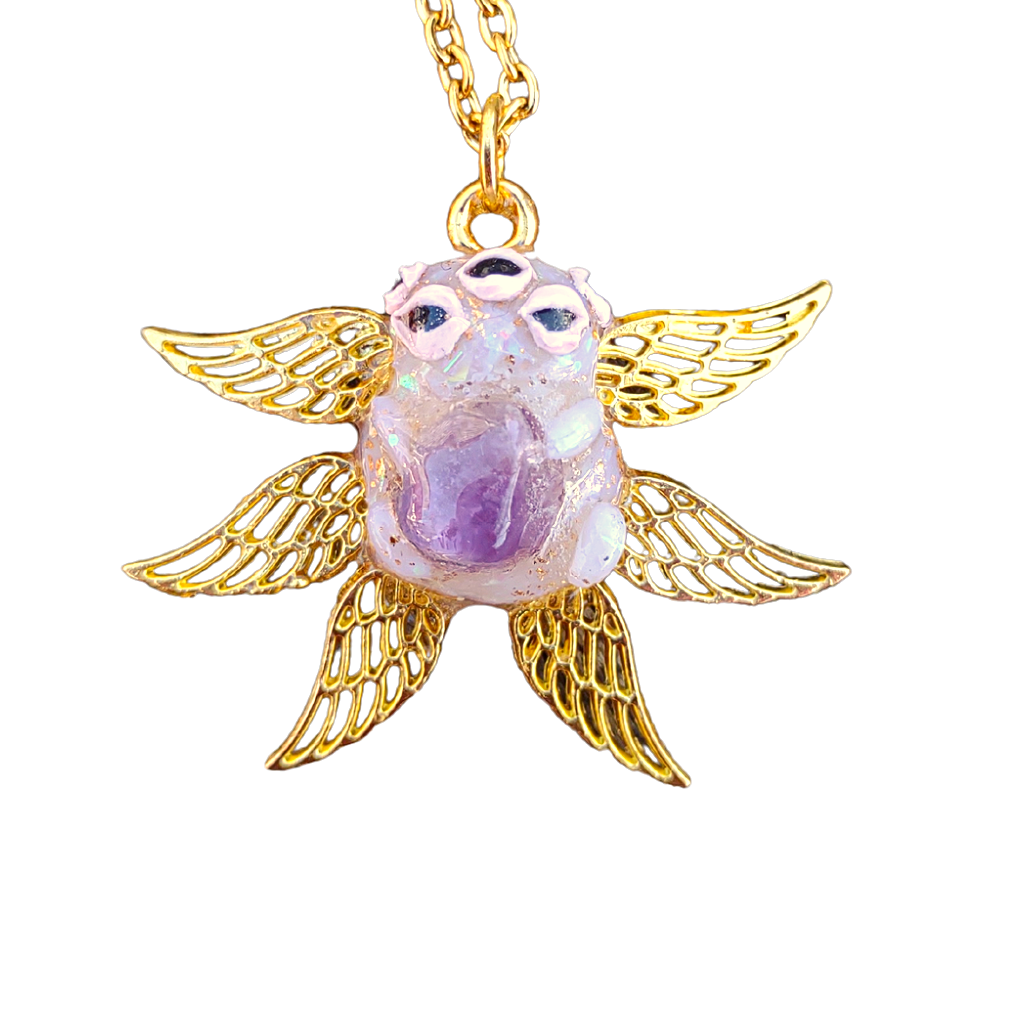 Biblically Accurate Angel - Amethyst – Gemstone Guardians